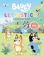 Bluey Let's Stick A Sticker Book